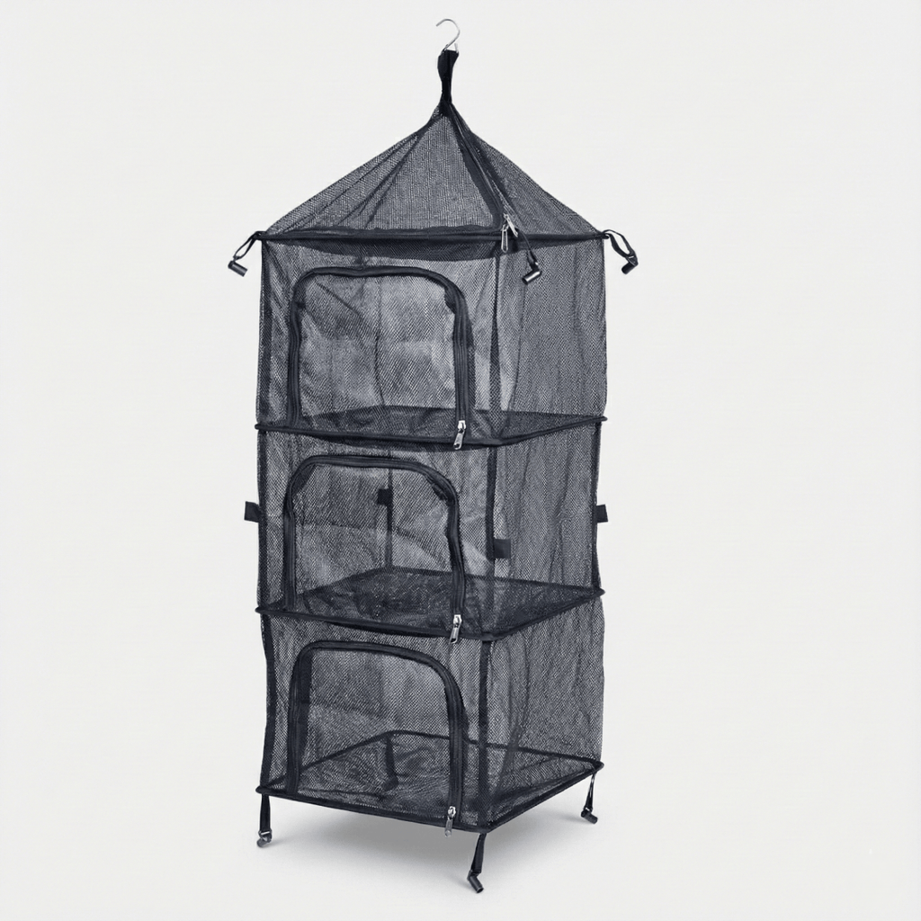 4-Tier Freestanding Hanging Rack