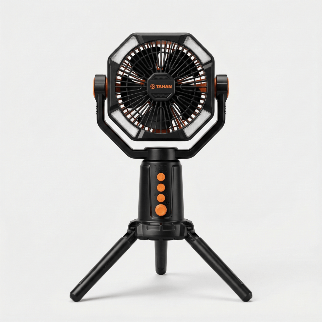 TAHAN Typhoon Dual Blade 14 Hours Battery Camping Fan